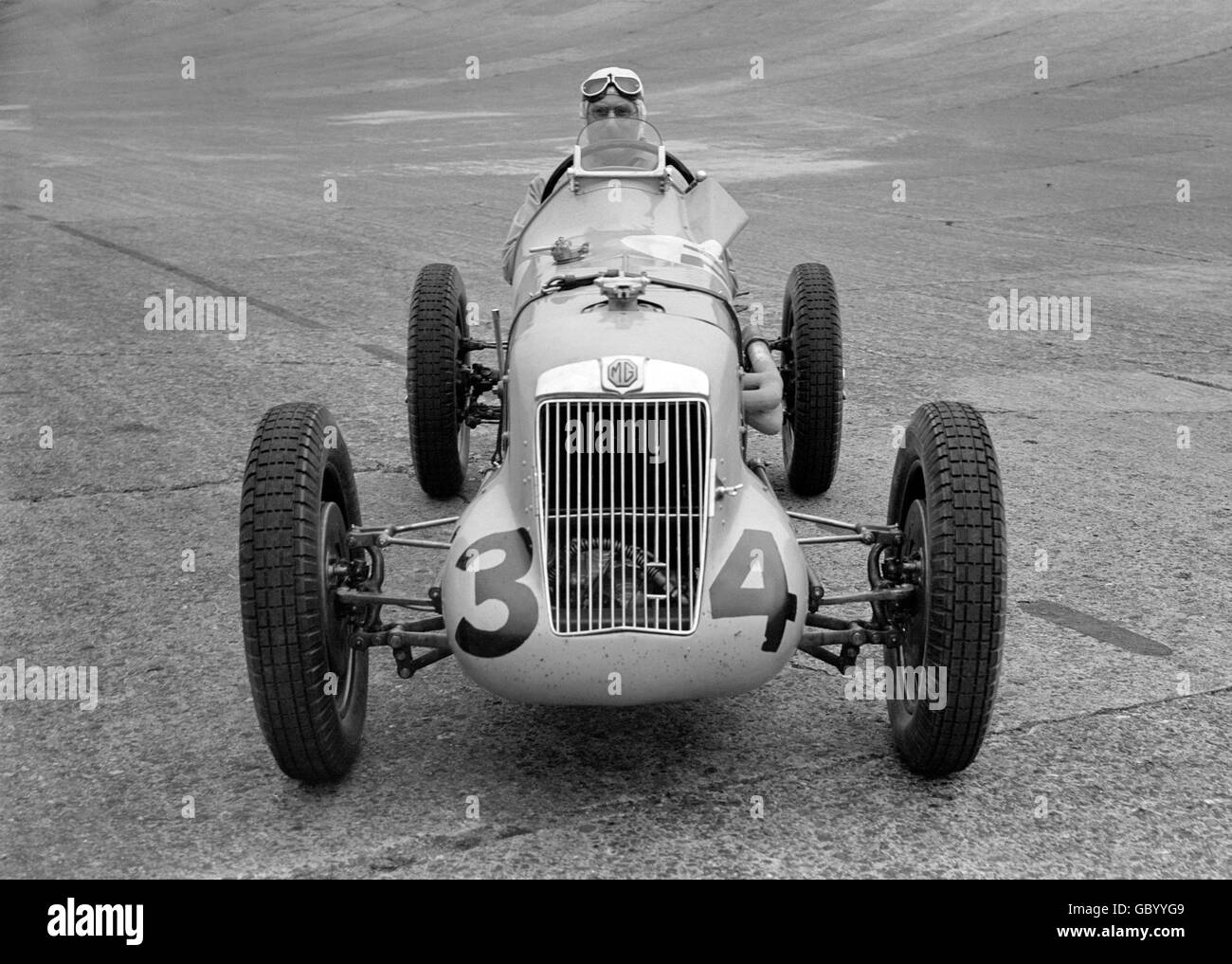 Motor Racing - Captain George Eyston - Brooklands Stock Photo - Alamy