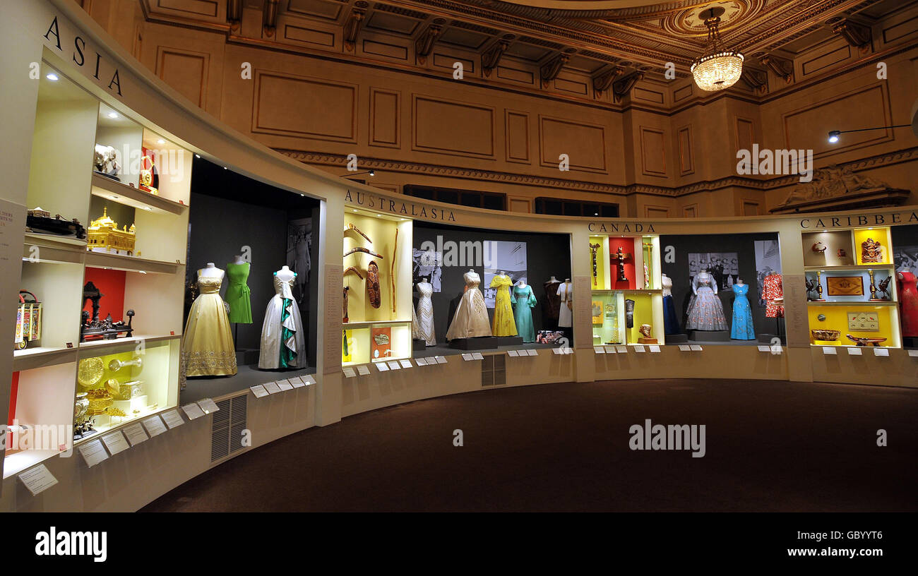 Queen & Commonwealth: the Royal Tour exhibition Stock Photo - Alamy