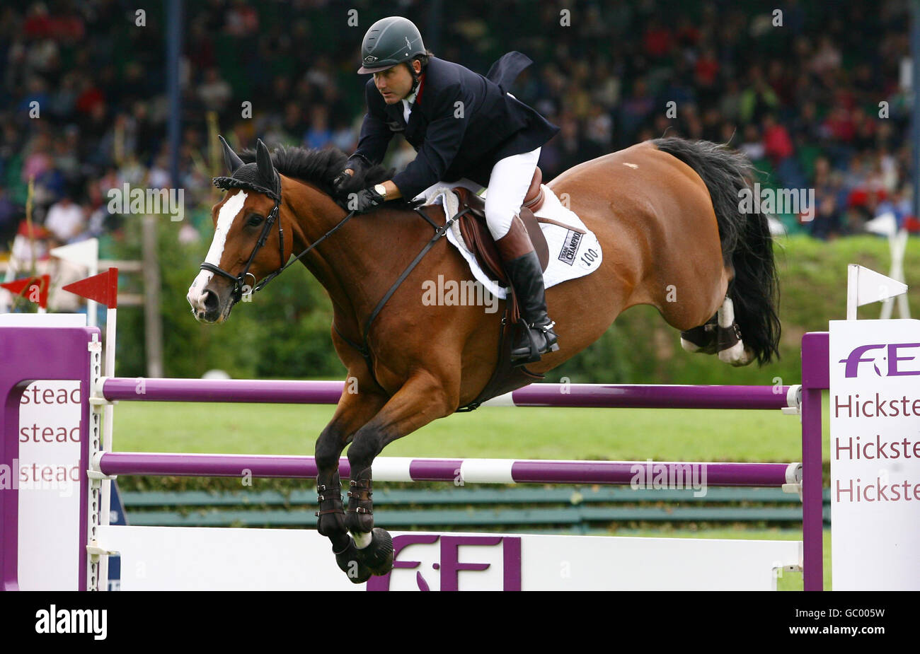Great Britain's Peter Charles riding Murkas Pom D'Ami during the Meydan ...