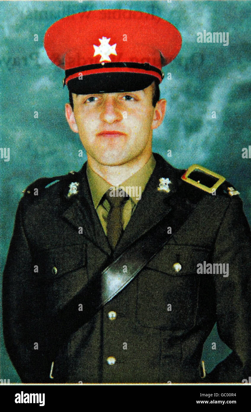 A photo of Trooper Christopher Whiteside, 20, of The Light Dragoons, on ...