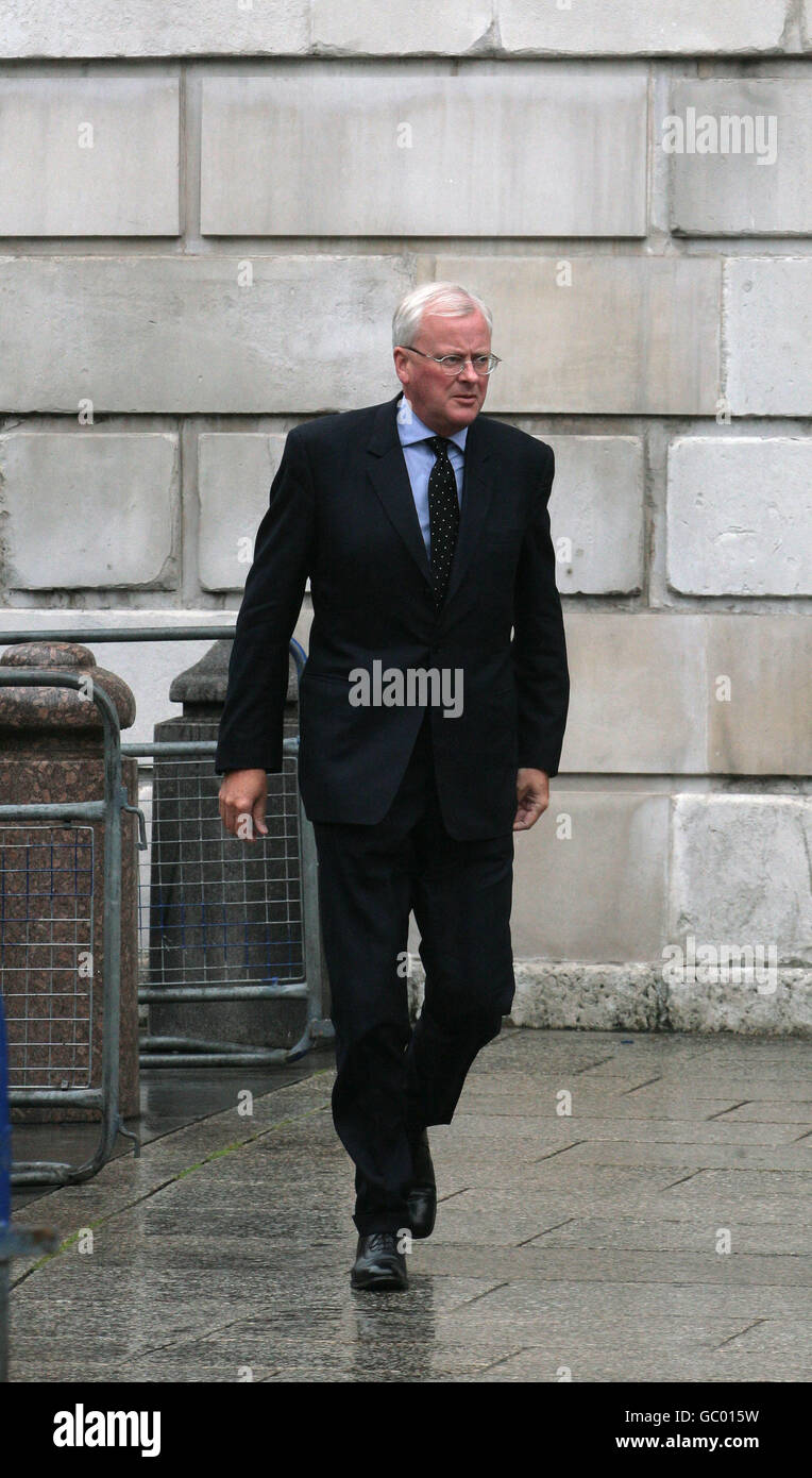 Barclays Bank Chief Executive John Varley arrives at the memorial ...