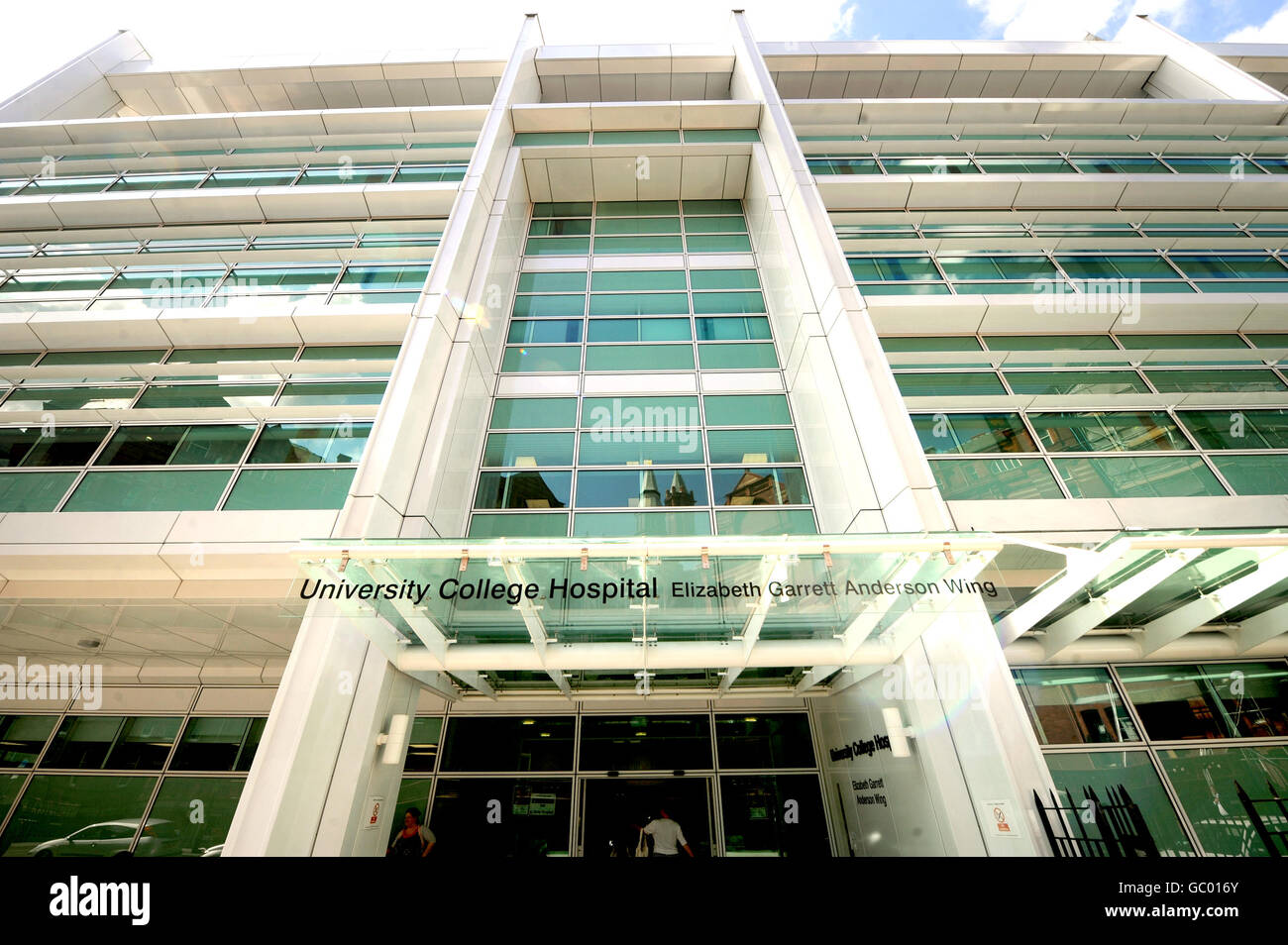 A general view of the Elizabeth Garrett Anderson Hospital in London ...