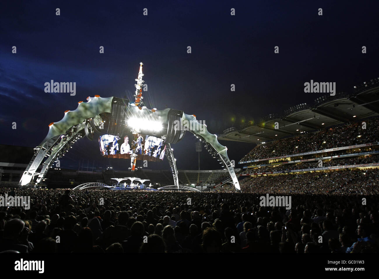 Us last tour gig croke park in dublin hi-res stock photography and ...