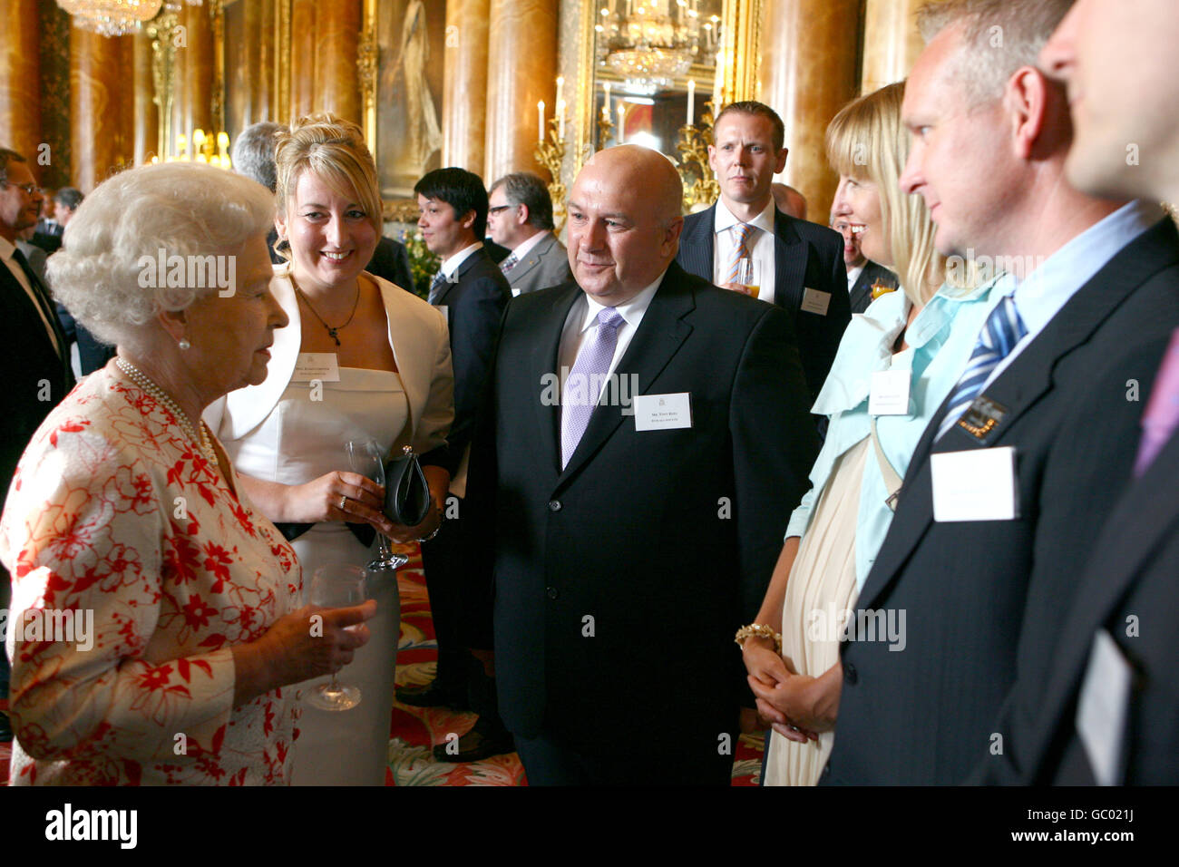 Queen Elizabeth II meets Queens Awards' winners and other invited ...