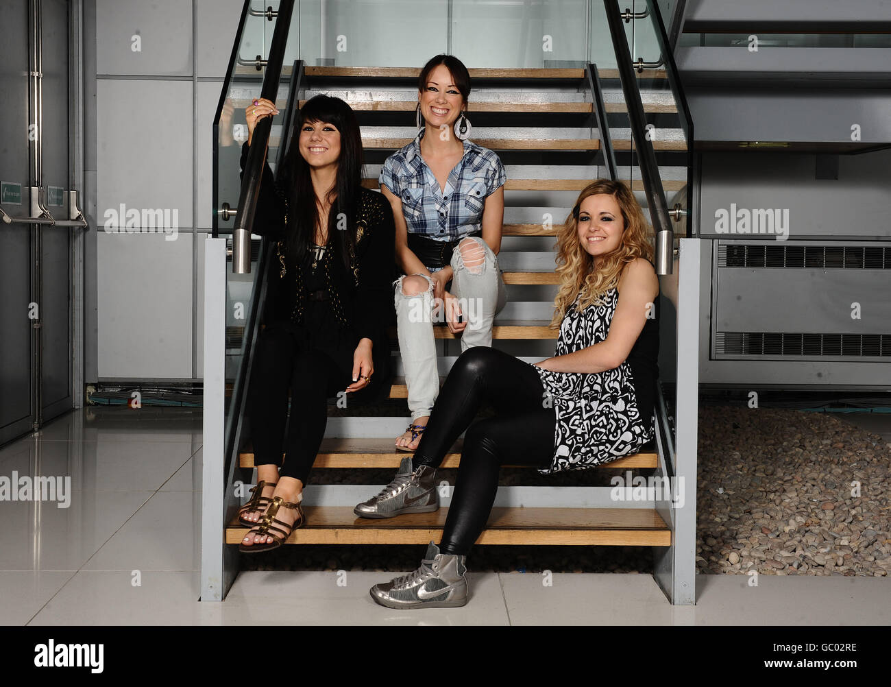 Girls Can't Catch pop group - London Stock Photo - Alamy