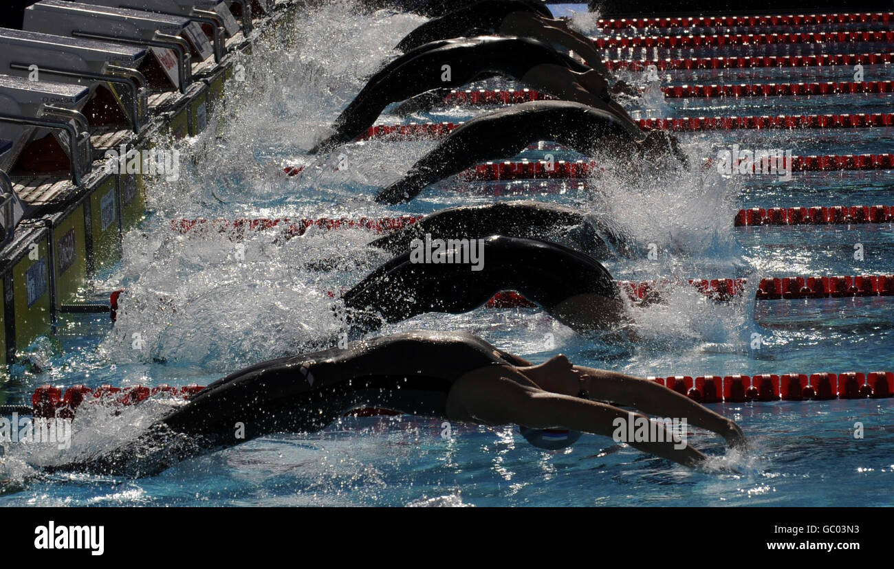 Swimming - FINA World Championships 2009 - Day Ten - Rome. The start of ...