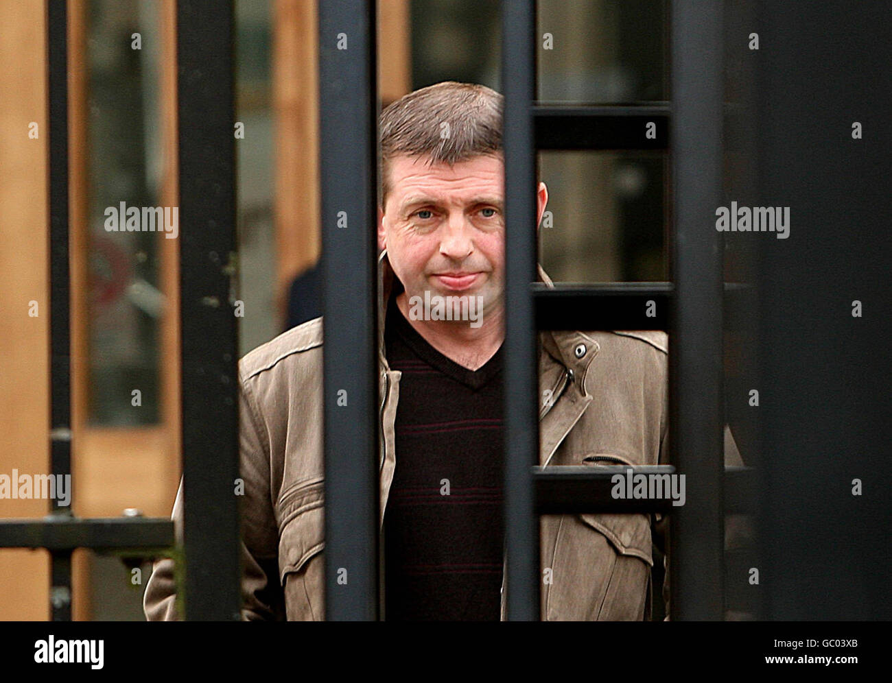 Sean Hoey, 39, who was cleared of the Omagh bomb massacre, leaves Newry ...