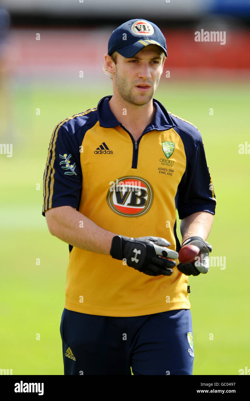 Cricket australian phil phillip philip hi-res stock photography and ...