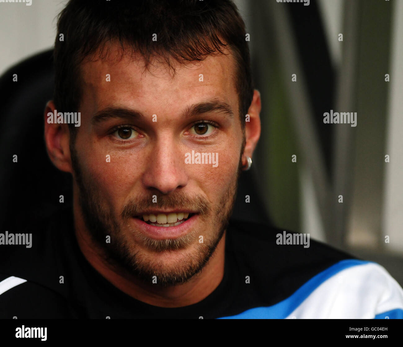 Soccer pre friendly newcastle united leeds united st james park hi-res ...