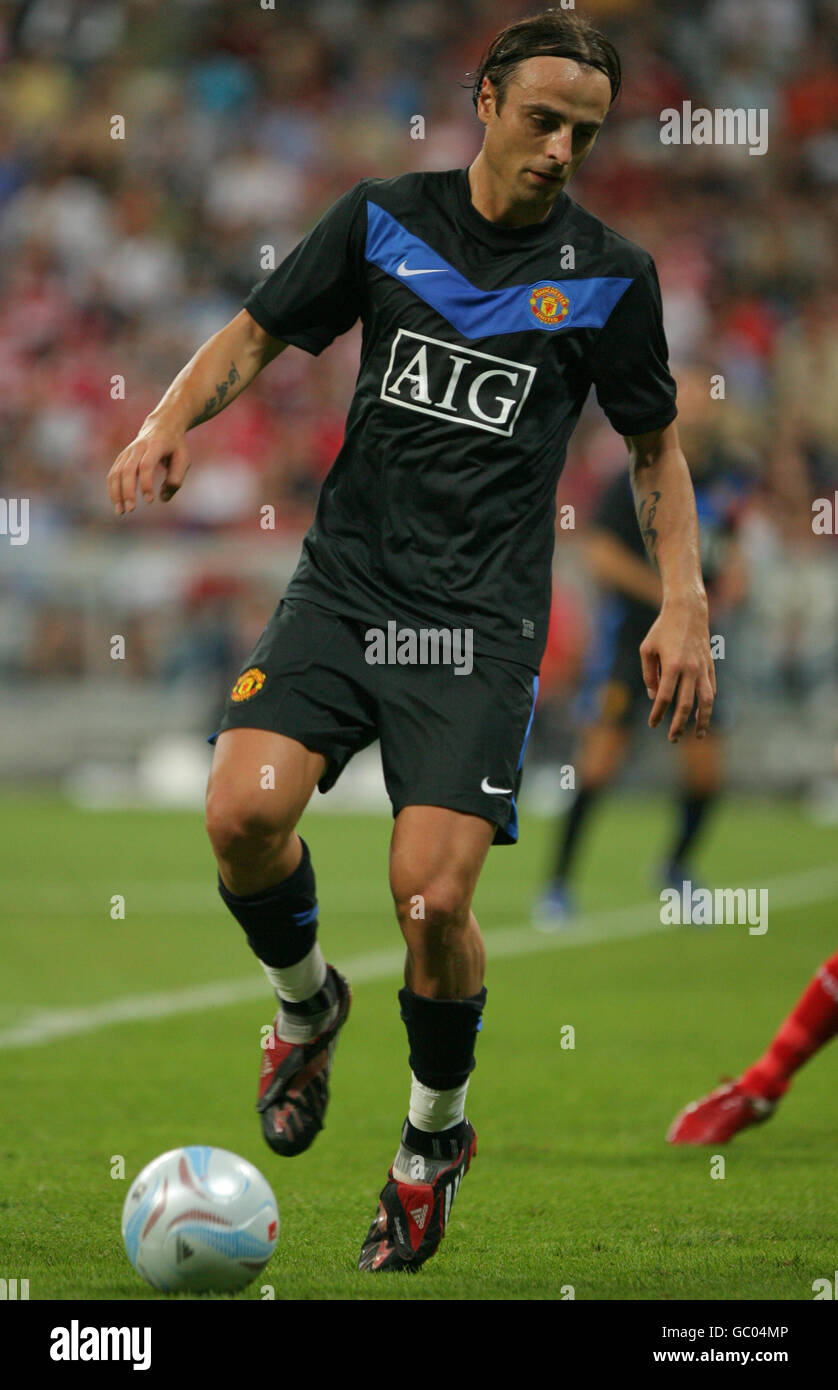 Soccer the audi cup 2009 munich manchester united allianz arena hi-res ...