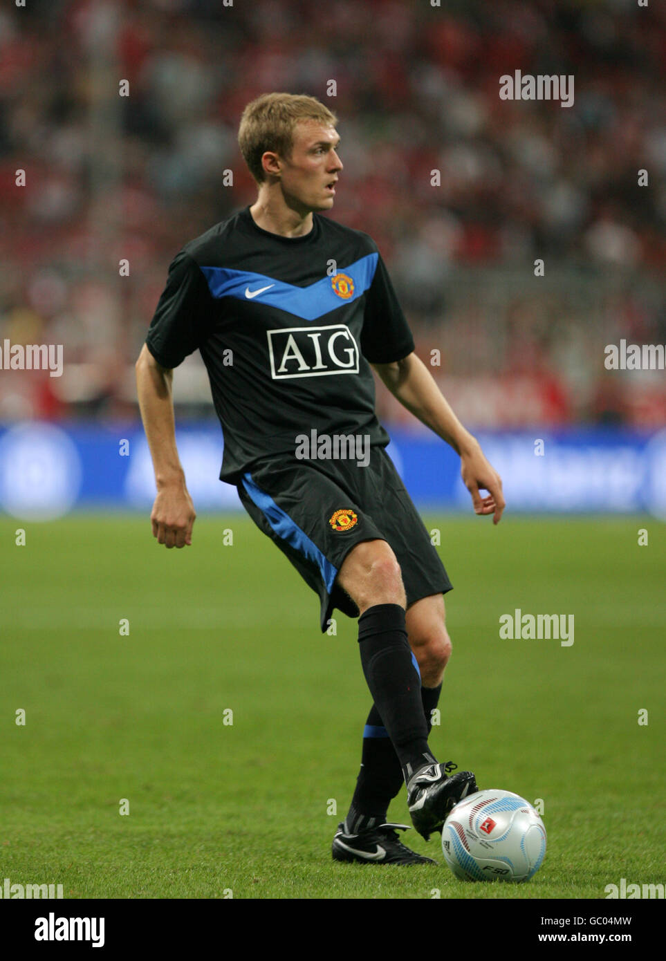 Soccer the audi cup 2009 munich manchester united allianz arena hi-res ...