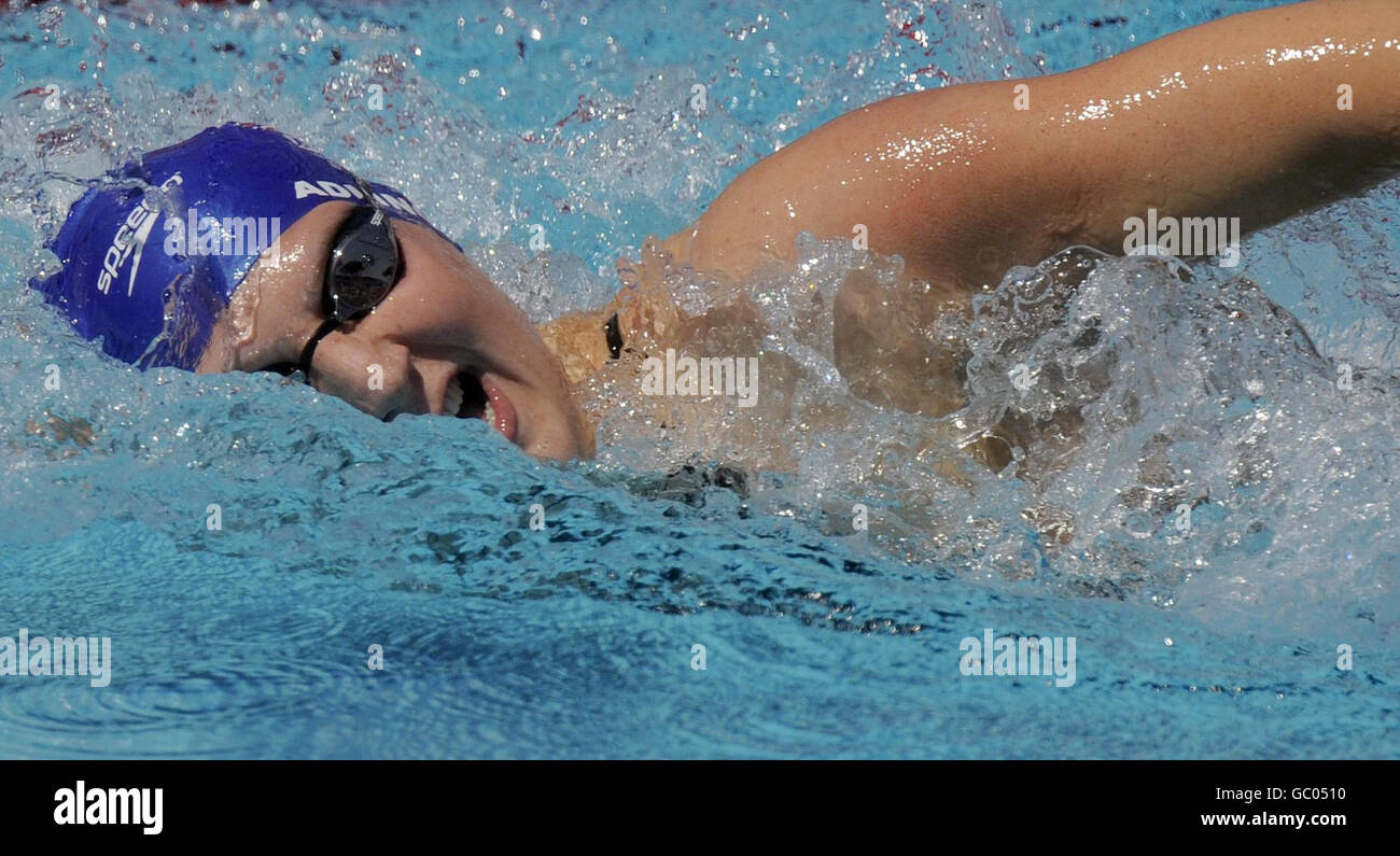 British swimmer Rebecca Adlington during the Women's 800m Freestyle ...