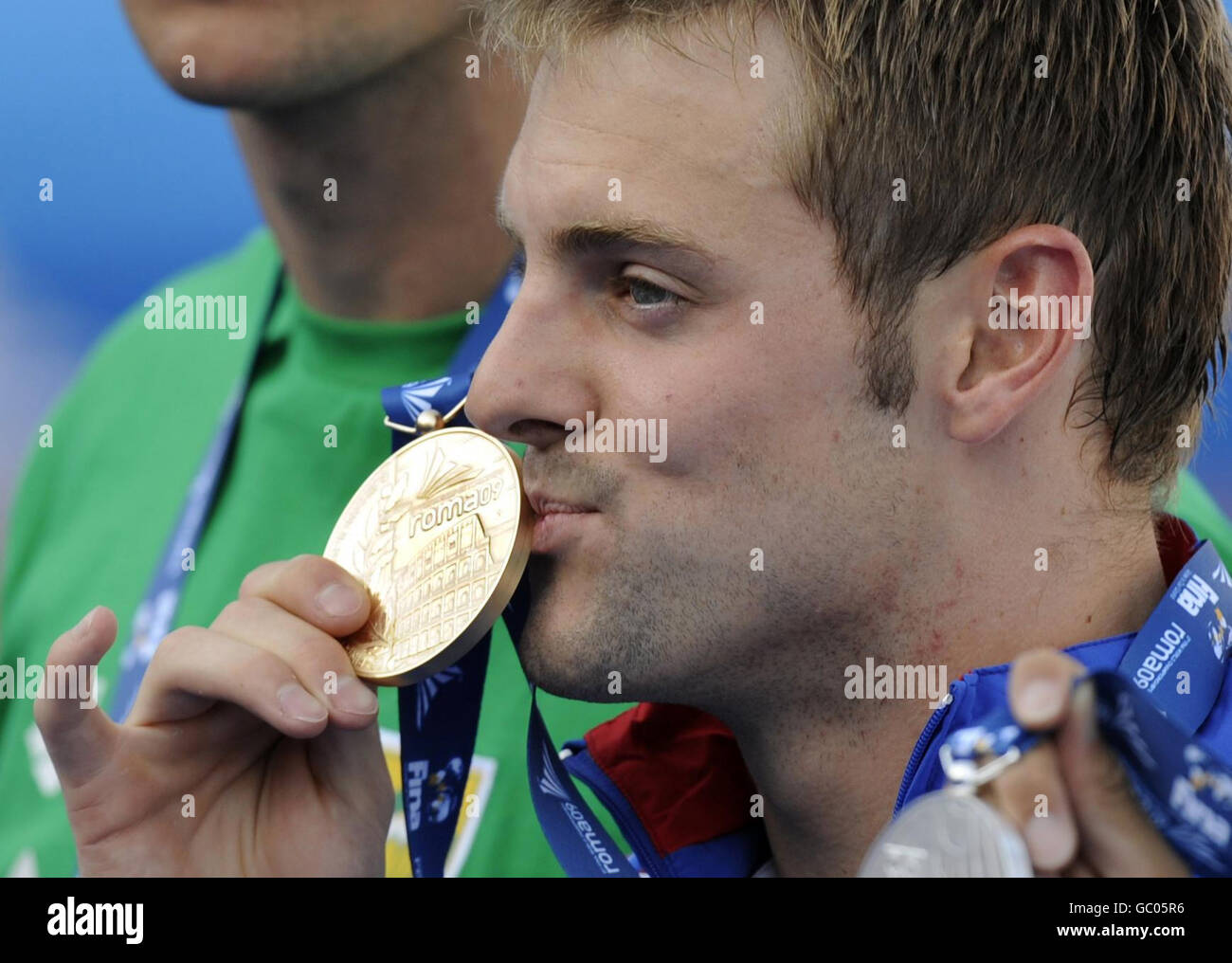 Great Britain's Liam Tancock, after winning the Men's 50m Backstroke ...