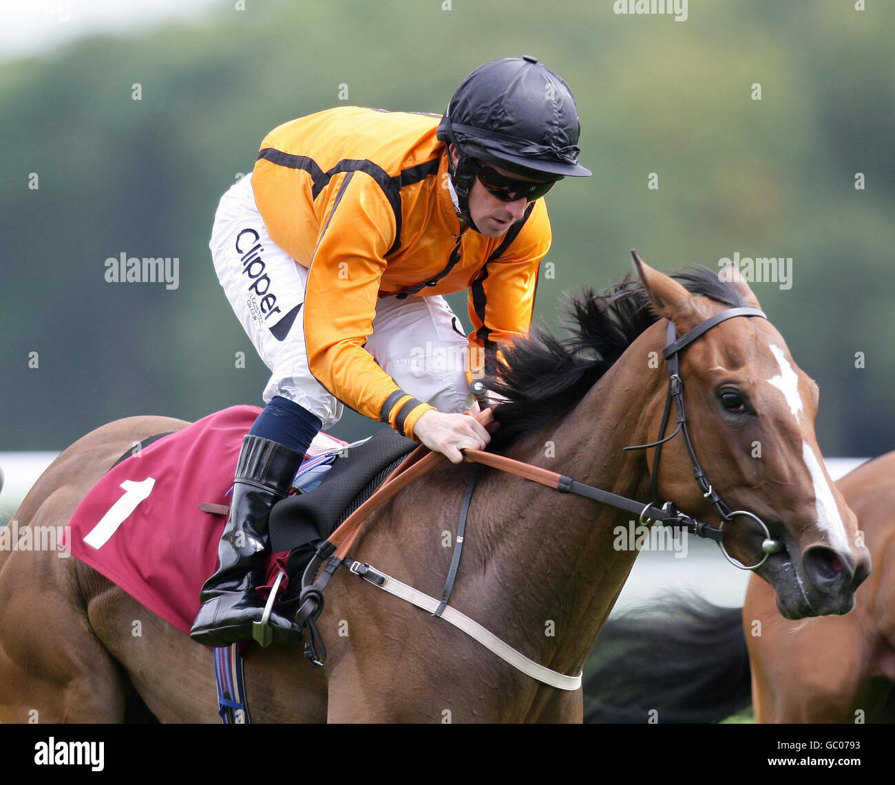 Racing haydock full length riding mangrr hi-res stock photography and ...