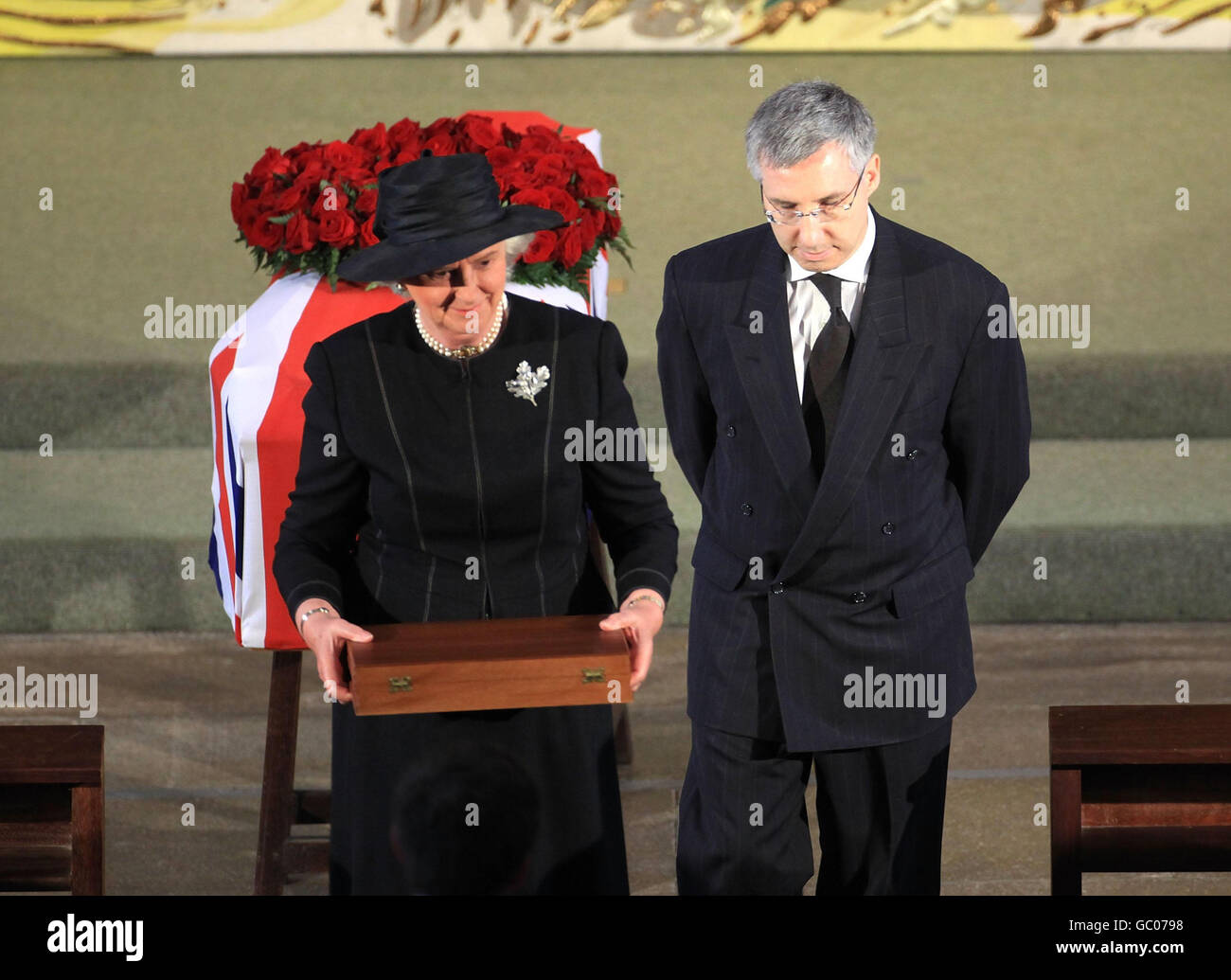 Harry Patch funeral Stock Photo - Alamy