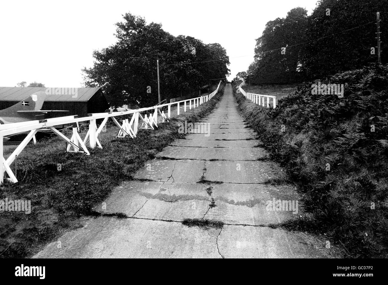 Test hill Black and White Stock Photos & Images - Alamy