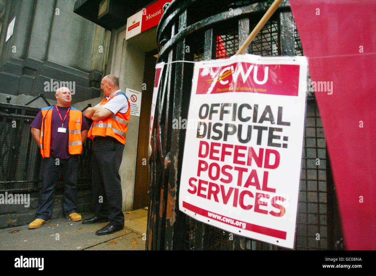 Some postal staff, mainly management, continue to work at Royal Mail's ...