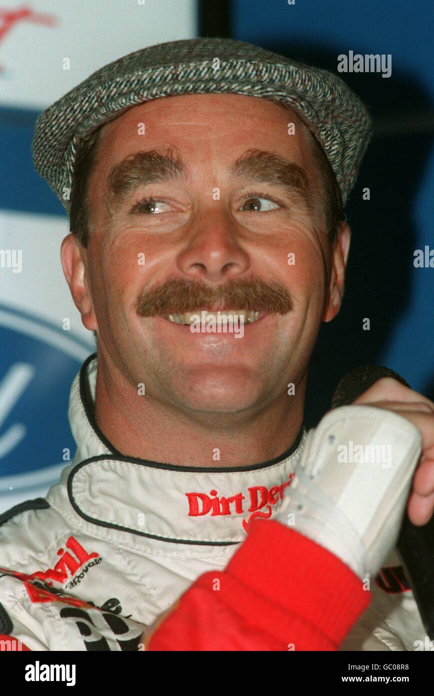 Nigel mansell castle donington race track hi-res stock photography and ...