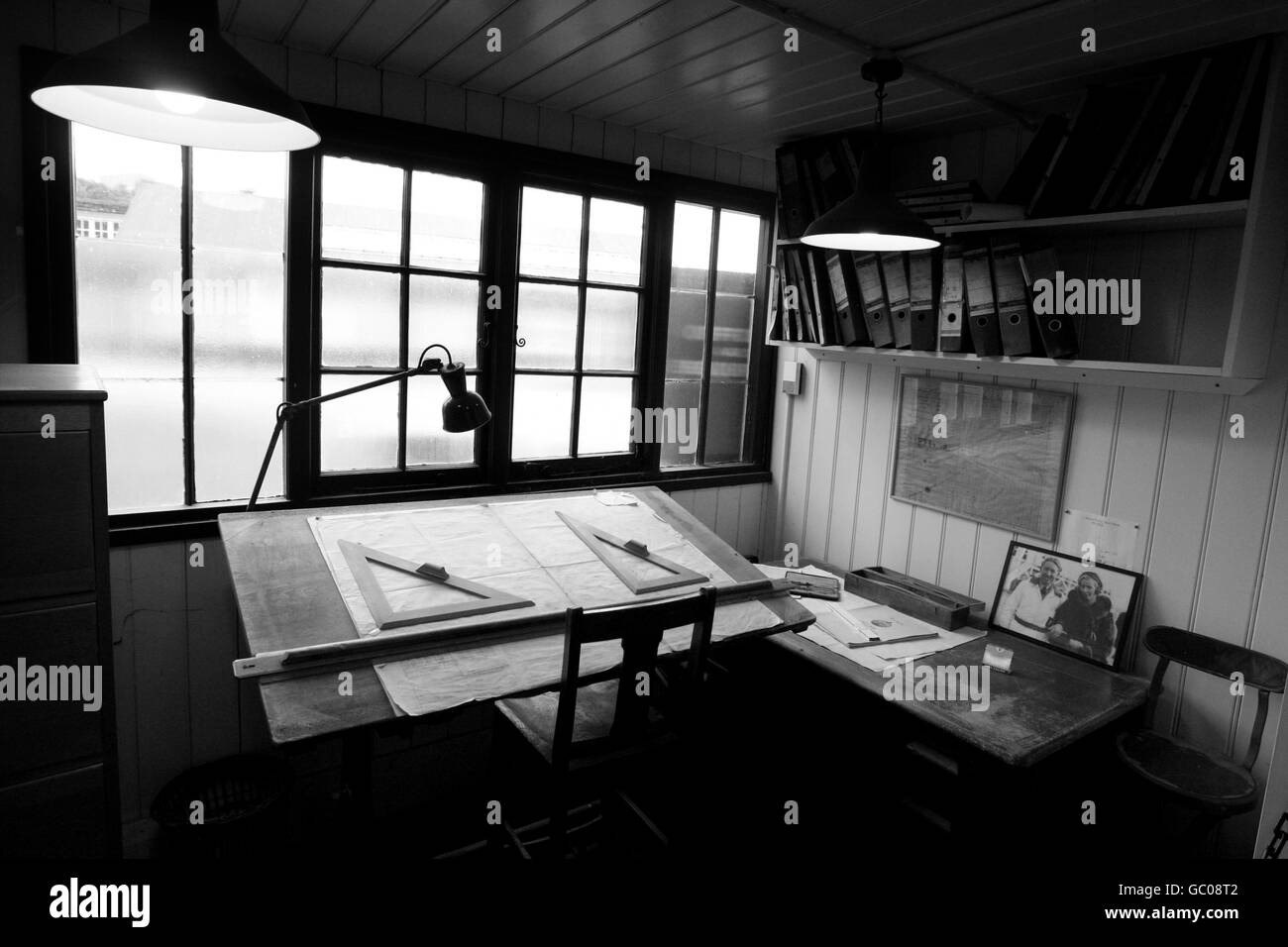 Transport - Draftsman's Office - Brooklands Museum Stock Photo - Alamy