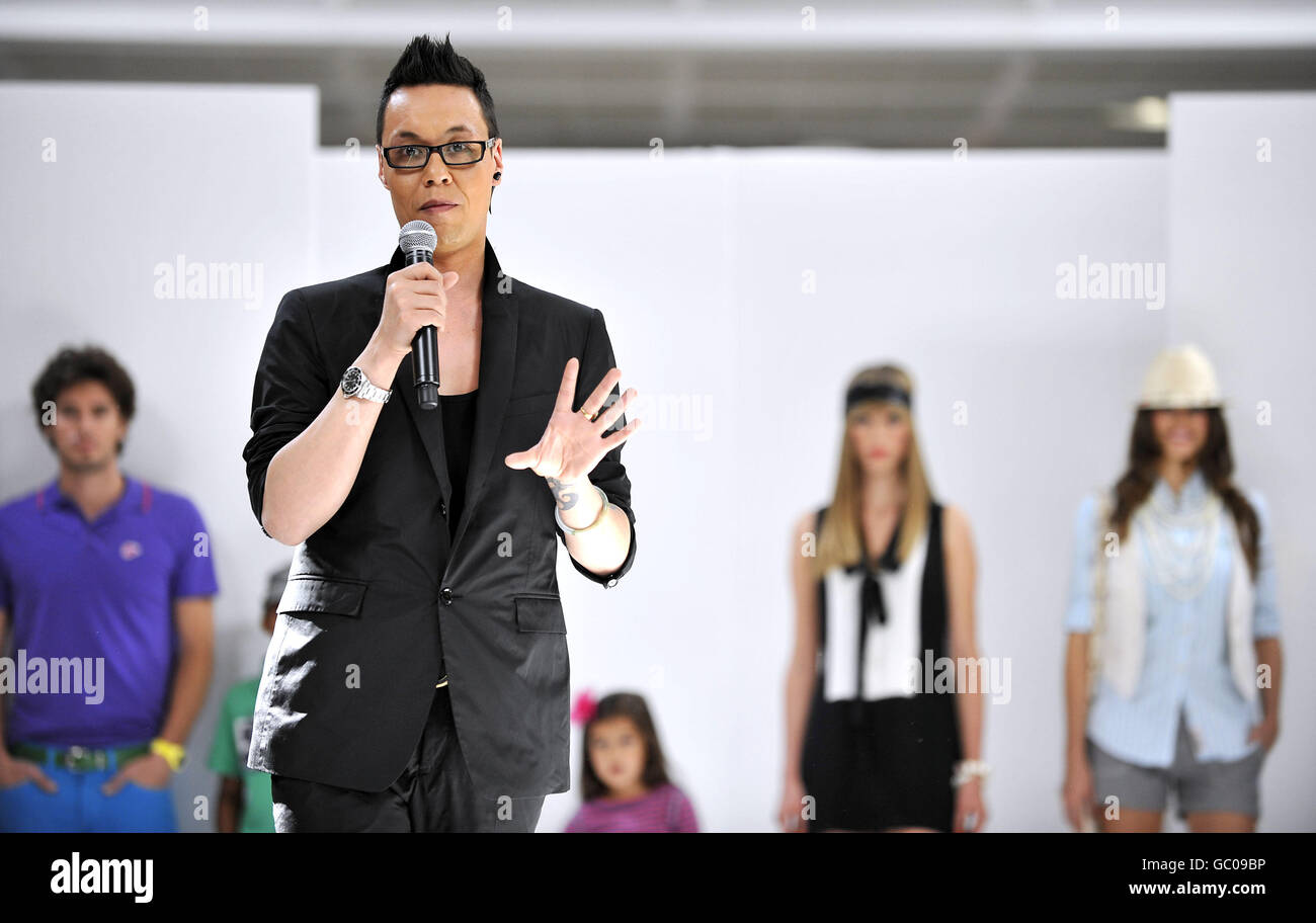 Gok Wan at London Gatwick Fashion Week Stock Photo - Alamy