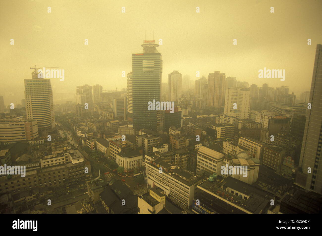 the city of Chongqing in the province of Sichuan in china in east asia ...