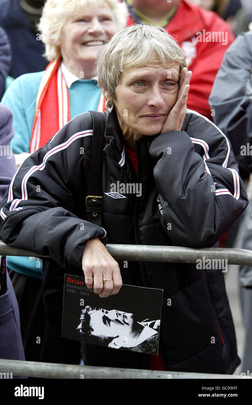 Soccer - Nottingham Forest - Brian Clough Memorial Service Stock Photo ...