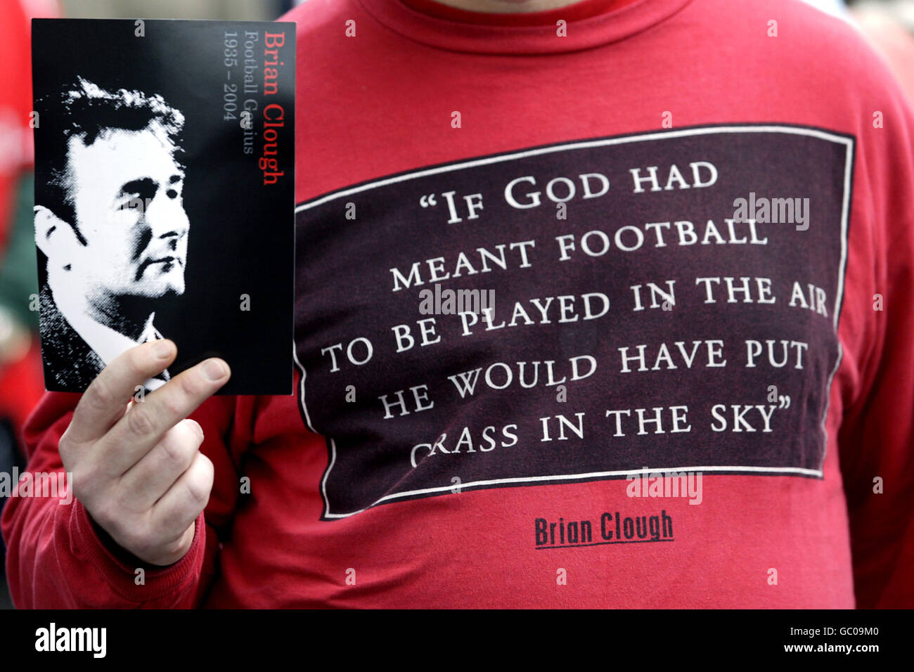 Soccer - Nottingham Forest - Brian Clough Memorial Service Stock Photo ...