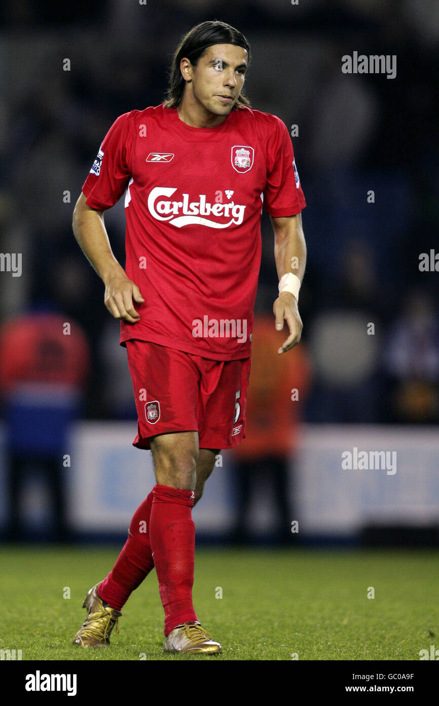 Soccer - Carling Cup - Third Round - Millwall v Liverpool. Milan Baros ...