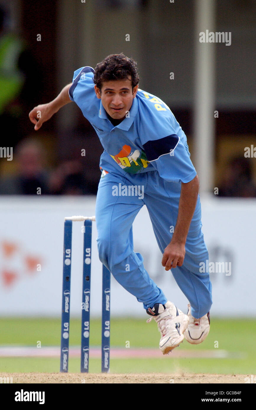 Cricket - ICC Champions Trophy 2004 - India v Pakistan. Irfan Pathan ...