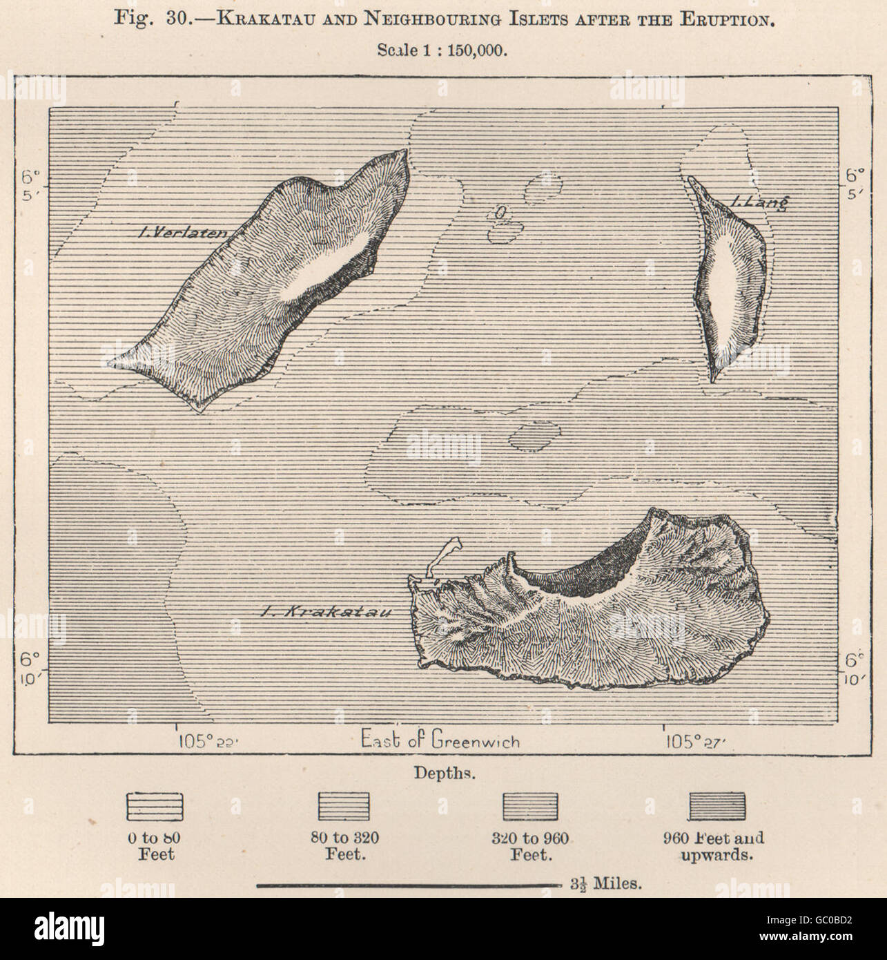 Krakatoa eruption hi-res stock photography and images - Alamy
