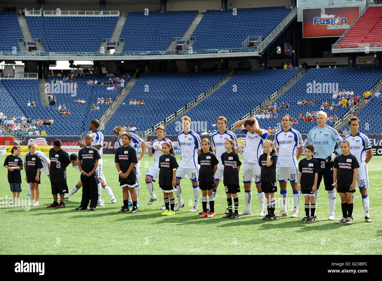 Soccer - Major League - New England Revolution v Kansas City Wizards ...
