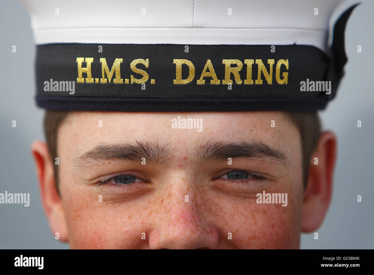 Able seaman daniel small commissioning ceremony royal navys newest ...