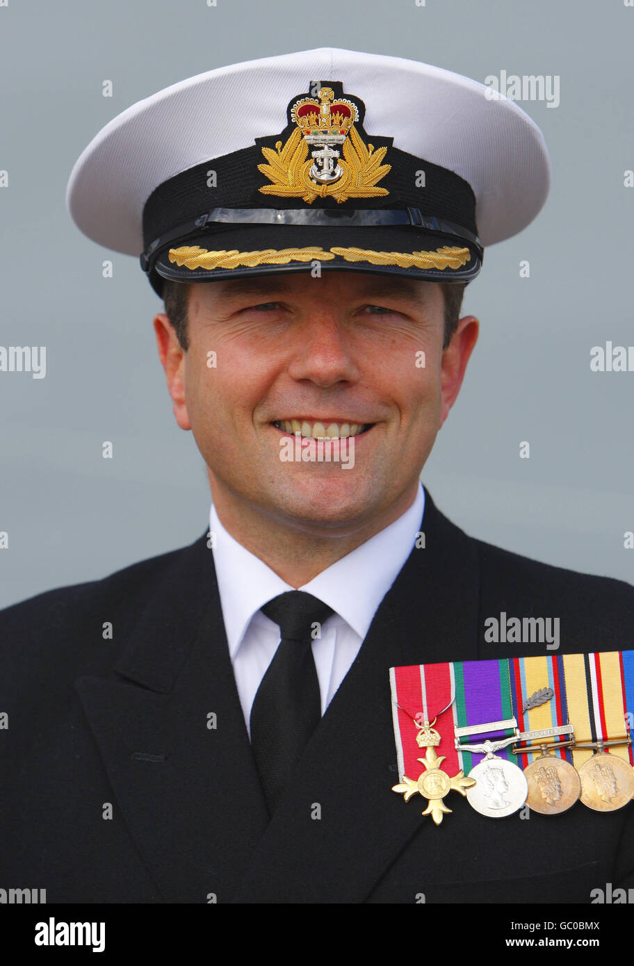 HMS Daring ceremony Stock Photo - Alamy