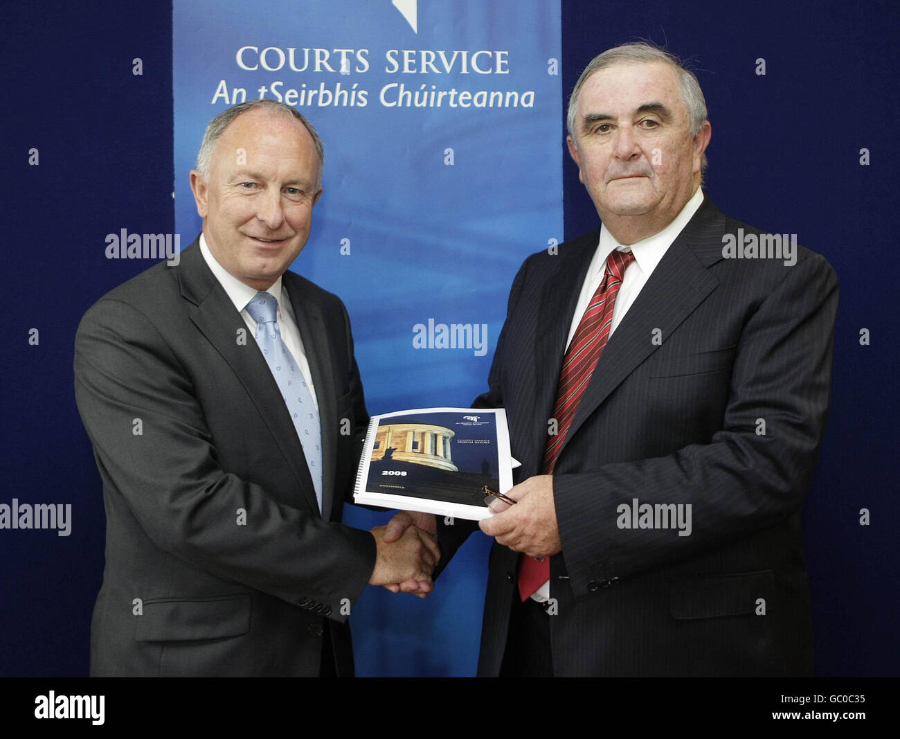 Courts Service annual report Stock Photo - Alamy