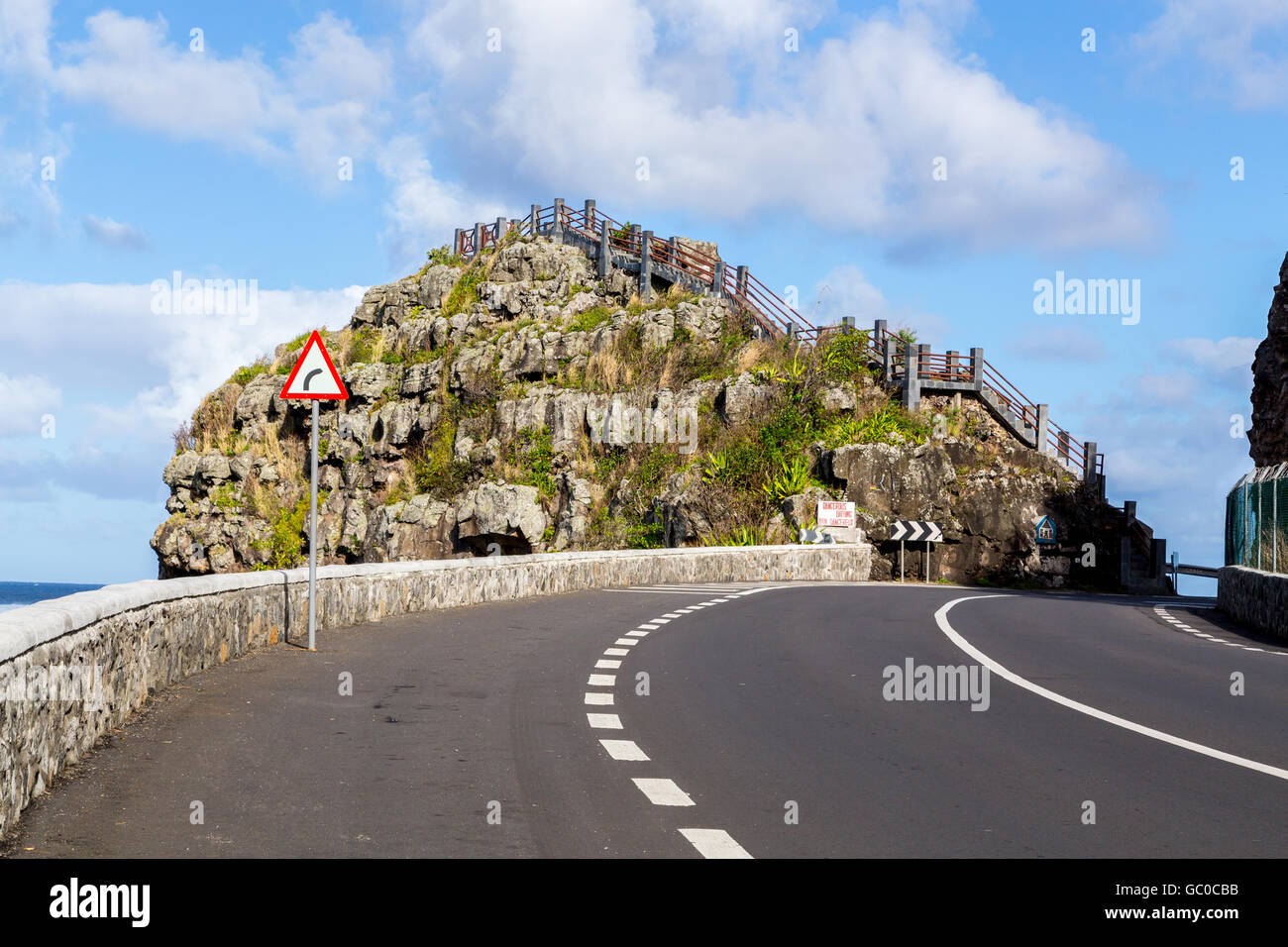 Baie du Cap Mauritius Maconde viewpoint Stock Photo - Alamy