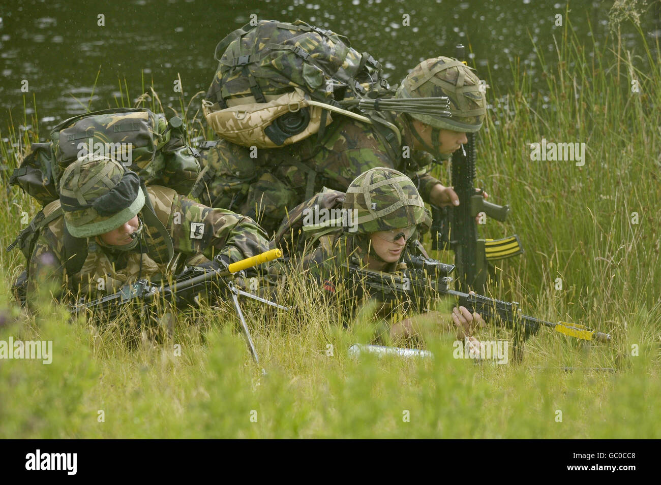 Pre-Afghanistan deployment exercise Stock Photo - Alamy