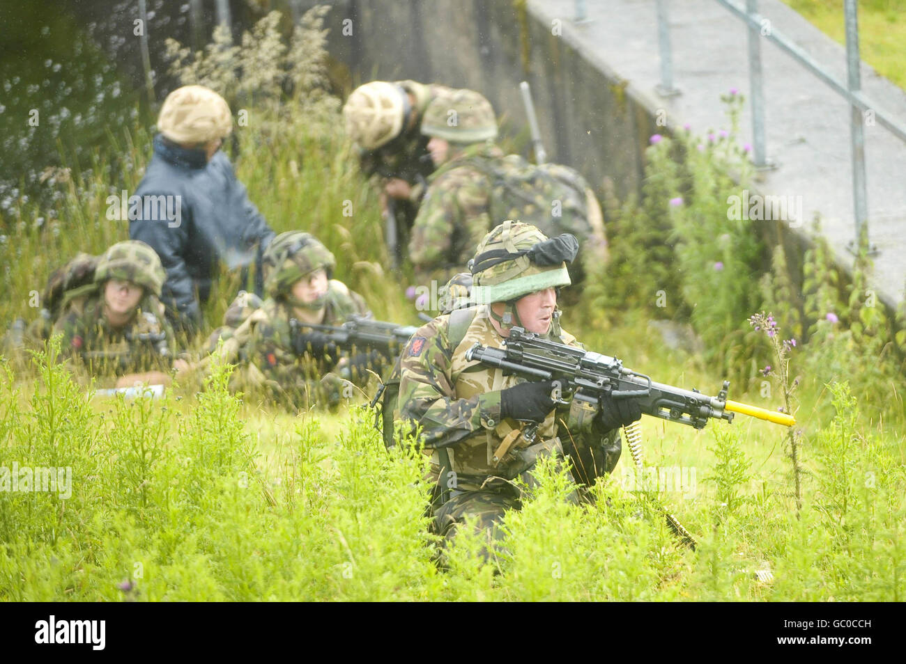 Pre-Afghanistan deployment exercise Stock Photo - Alamy