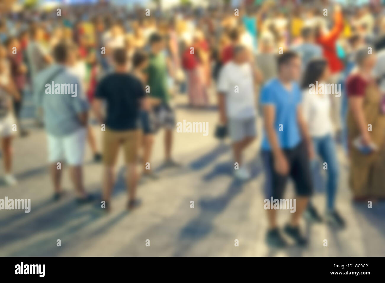Crowd blur not business hi-res stock photography and images - Alamy
