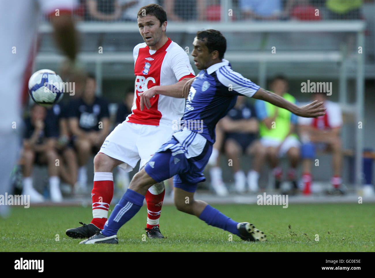Birmingham City's Damien Johnson in action during match against Al ...