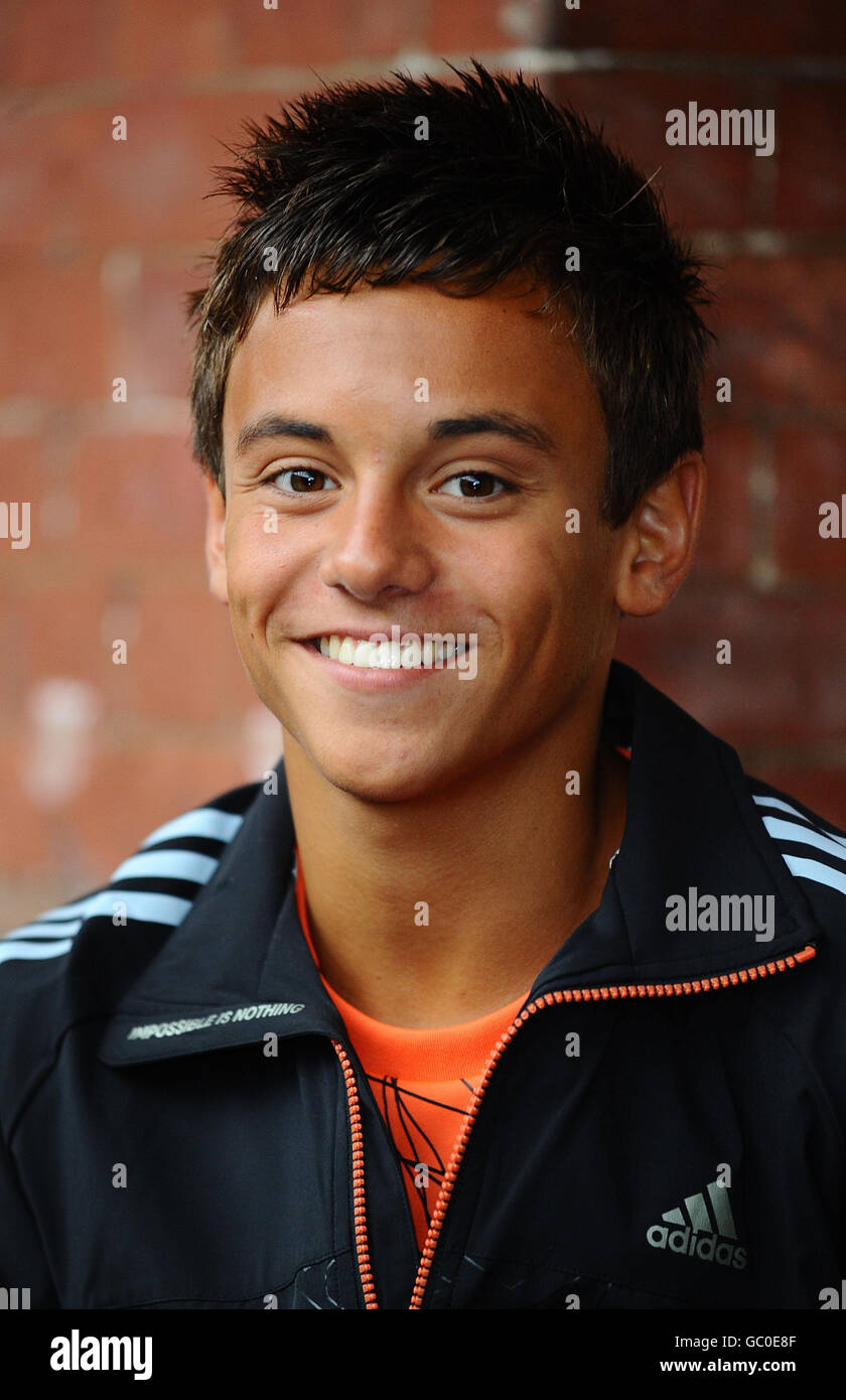 British diver Tom Daley during the launch of the new Javelin High Speed ...