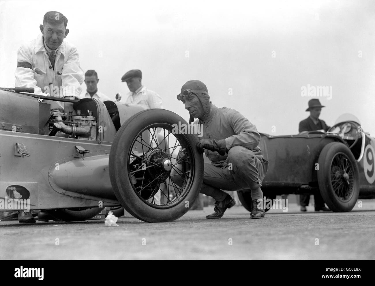 Motor Racing - 500 Mile Race - Brooklands Stock Photo - Alamy