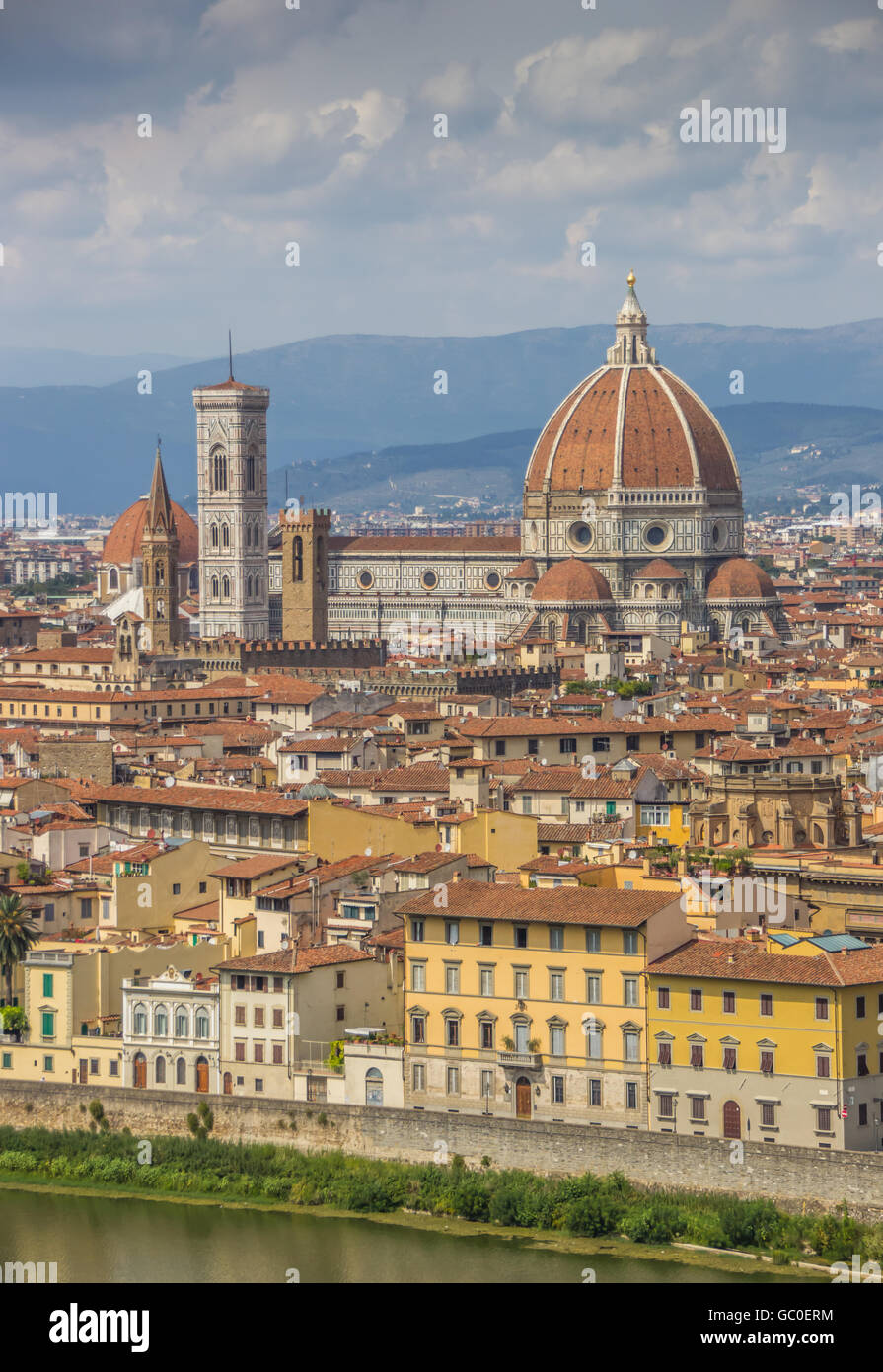 City view of Florence and the Duomo in Italy Stock Photo - Alamy