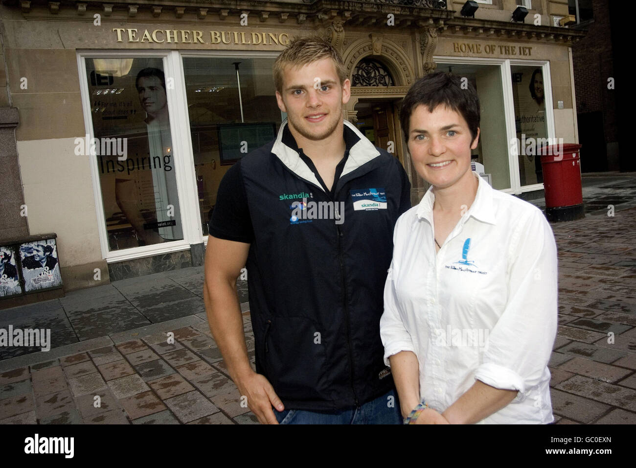 Pat MacArthur meets one of his all time heros Ellen MacArthur at ...
