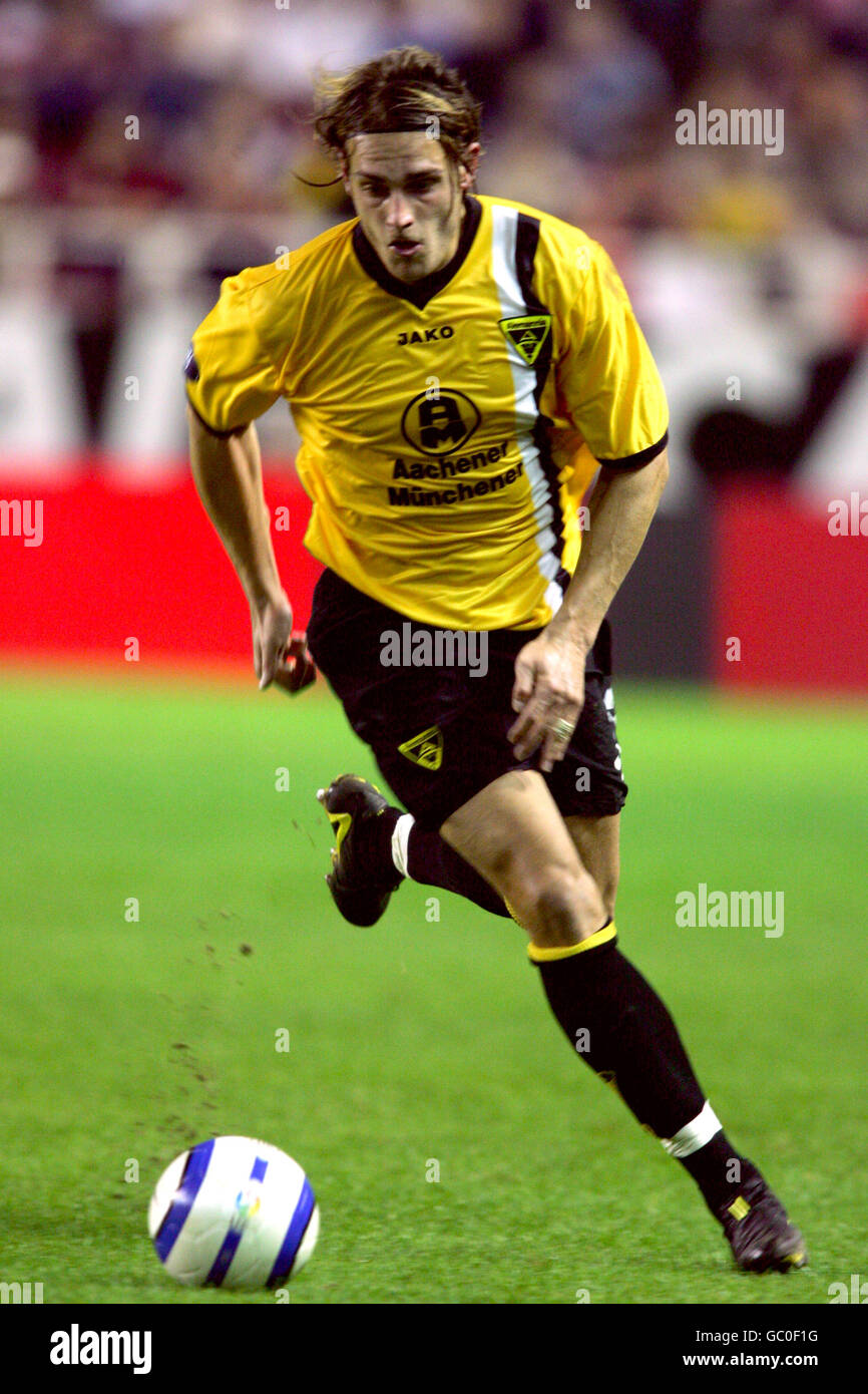 Soccer - UEFA Cup - Group H - Seville v Alemannia Aachen. Stefan Blank ...