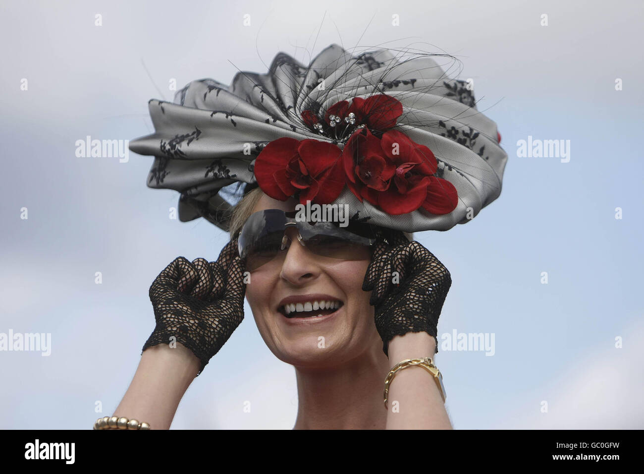 Sinead purcell arrives during the summer festival at galway racecourse ...
