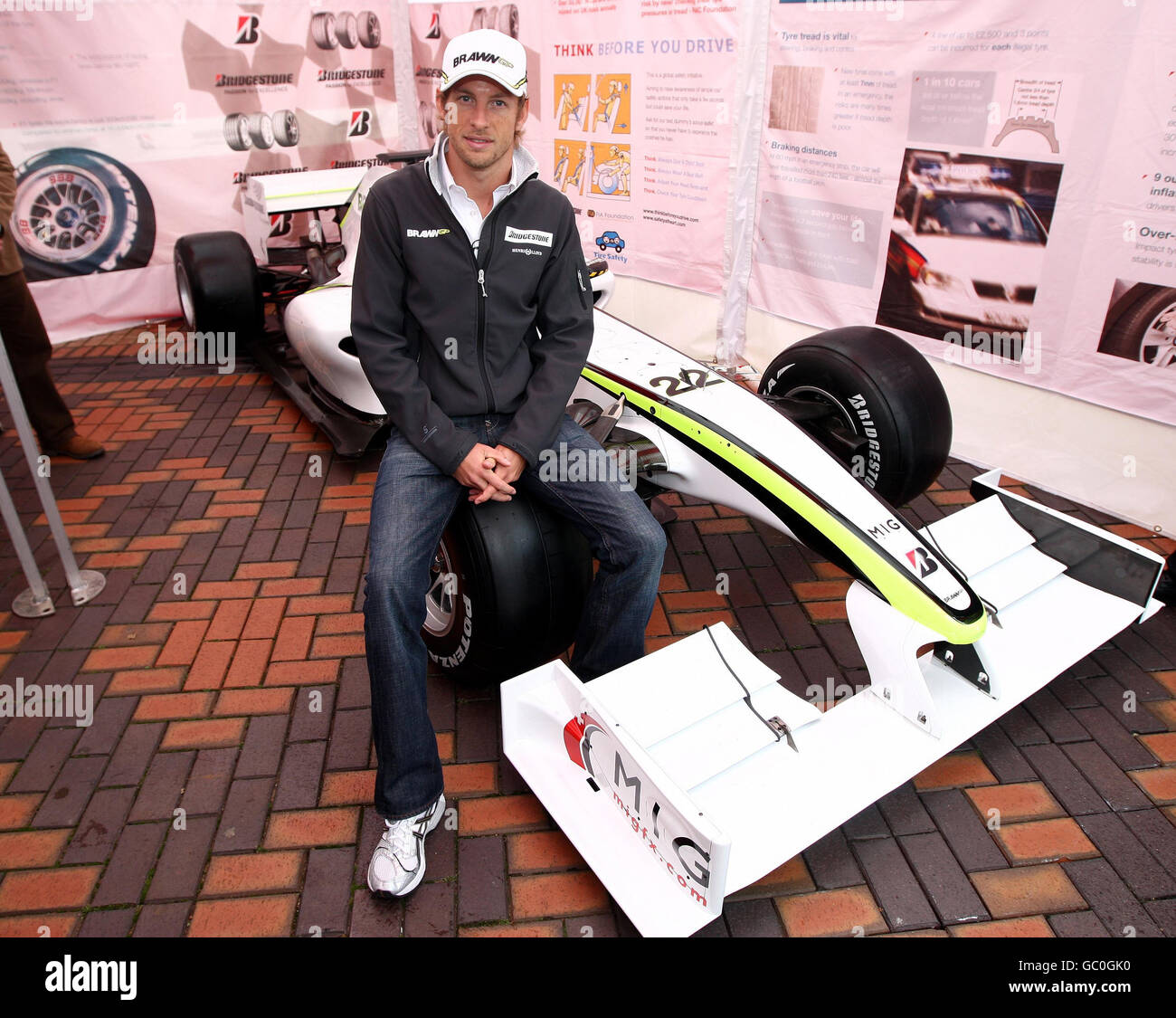 Formula One Motor Racing - Jenson Button Photocall - Birmingham Stock ...