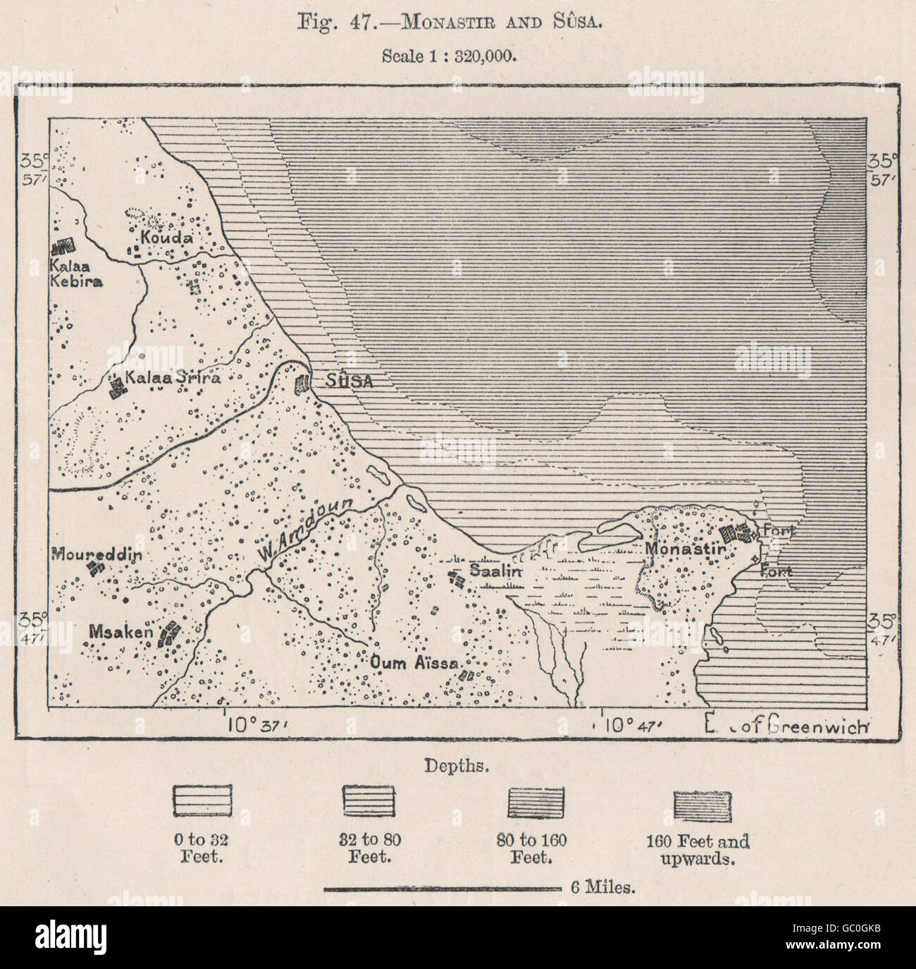 Sousse tunisia map hi-res stock photography and images - Alamy