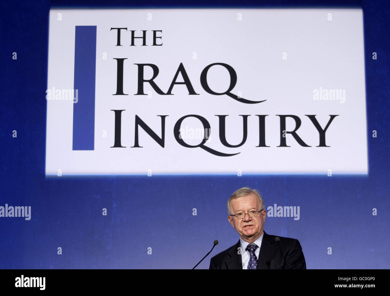 The Iraq Inquiry Stock Photo - Alamy