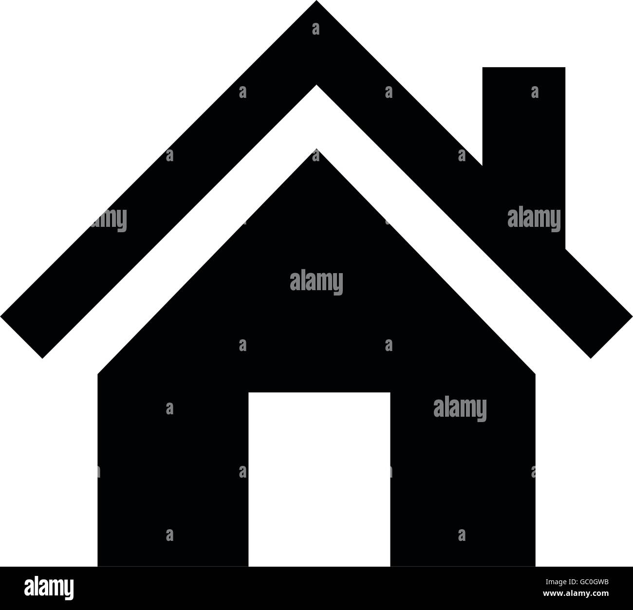 house pictogram icon Stock Vector Image & Art - Alamy