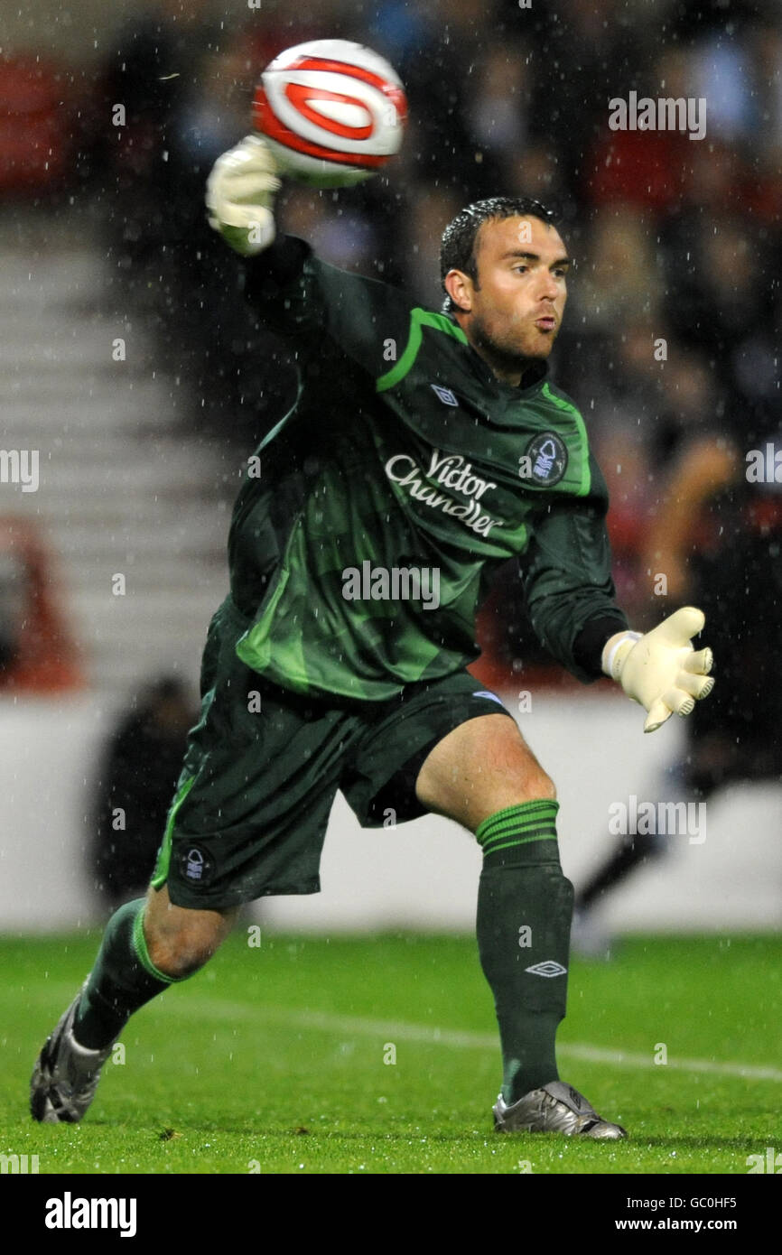 Nottingham Forest Goalkeeper Lee Camp High Resolution Stock Photography ...